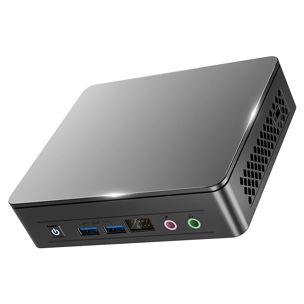 Intel NUC 11 Mini PC with Quad-Core Celeron N5105, Versatile Mini Computers 8GB DDR4 RAM & 256GB SSD - Support HDMI Dual 4K UHD/Bluetooth v5.2/Windows 11 Pro preinstalled（NUC11ATKC4）