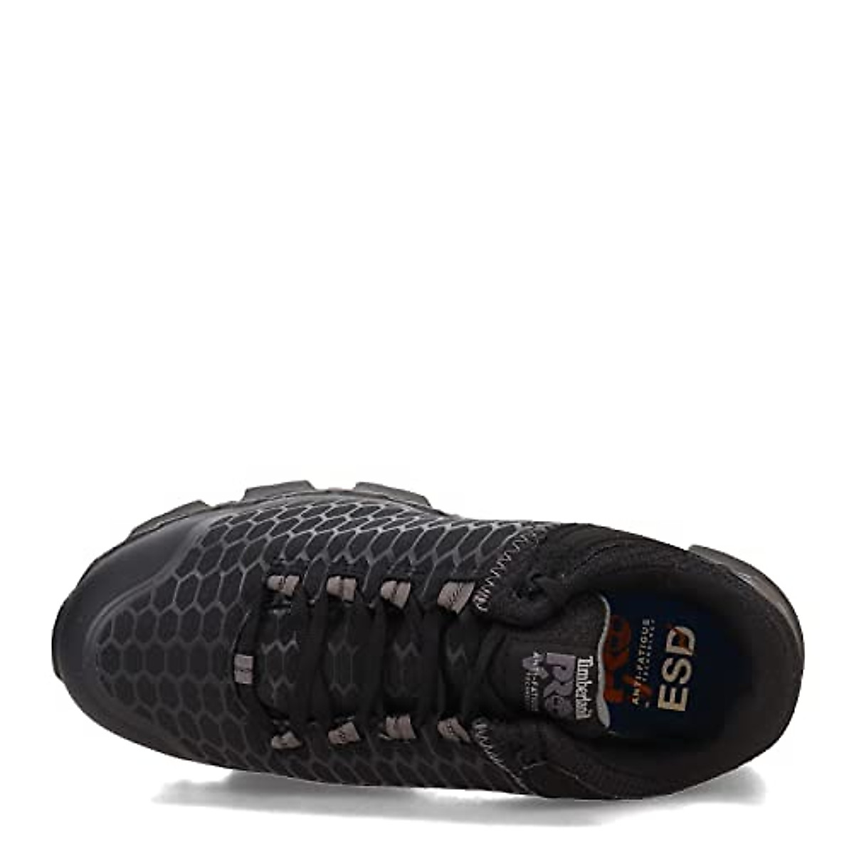 Timberland PRO Men's Powertrain Sport Alloy Safety Toe Static Dissipative Industrial Athletic Work Shoe Boot, Black/Grey, 11 Wide