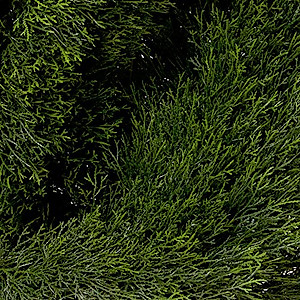 Nearly Natural Double Pond Cypress Spiral Topiary UV Resistant (Indoor/Outdoor)