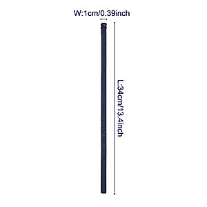 Superior Essentials Clip On Ribbon Bookmark (Blue, 10 Pack)