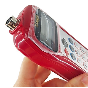 QIUSUO Sonic Belt Tension Gauge/Meter or Most Types of Belts with Frequency Range 10Hz to 5000Hz and Tension Range 0.01 to 99900N Data Storage Function Adjustable Probe