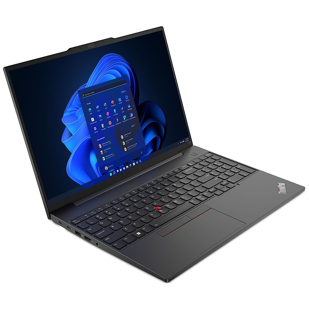 LENOVO ThinkPad E16 Gen 1 Business Laptop 16.0" Touch IPS WUXGA Display (Intel 13th Gen i5-1335U, 16GB RAM, 1TB SSD, Backlit KYB, Fingerprint Reader, 2 Thunderbolt 4, WiFi 6, Win 11P) w/Hub