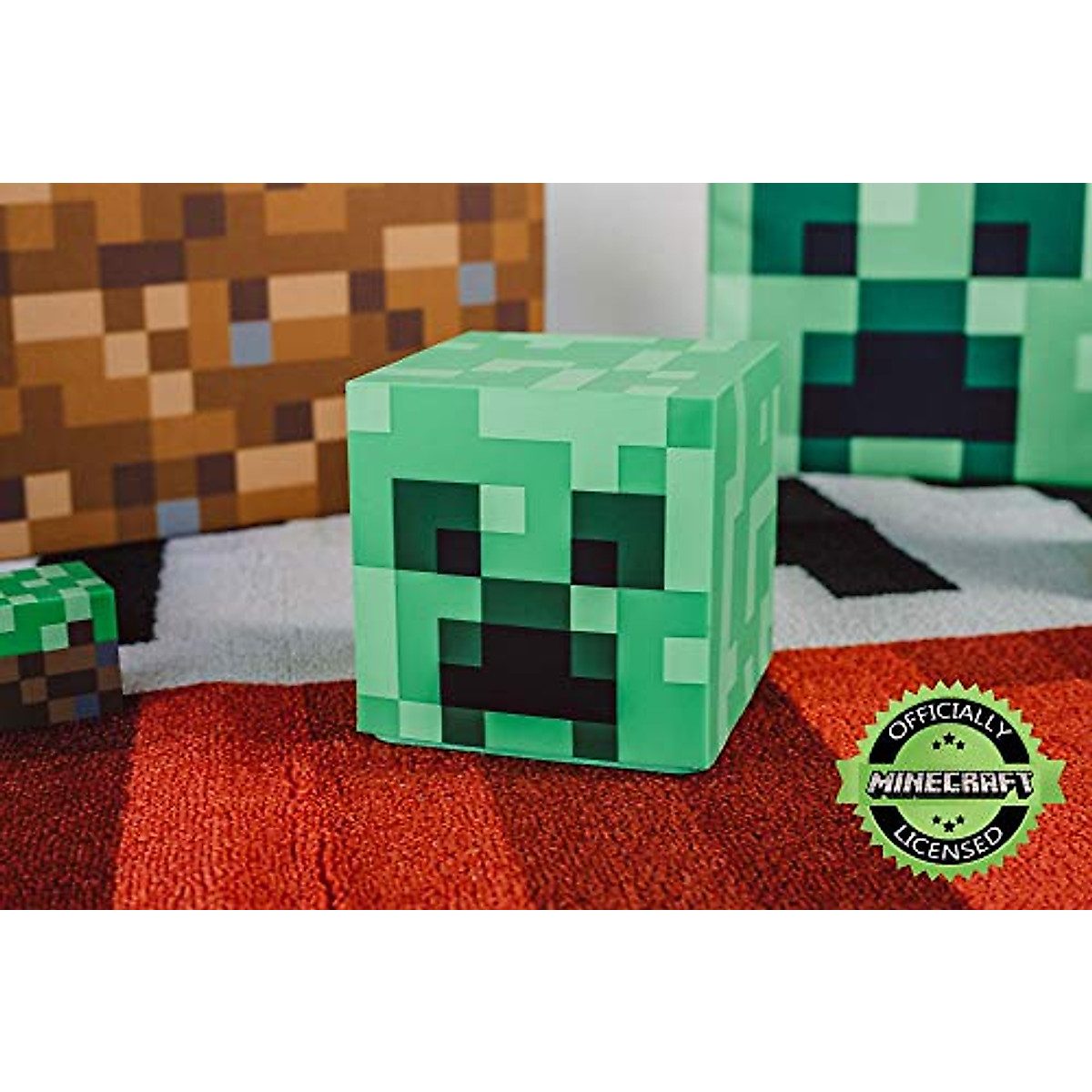 Light Up Your Room with Official Minecraft Creeper Mood Lamp