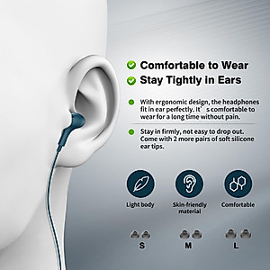 APETOO USB C Headphones for Samsung S24 Ultra S23 S22 S21 FE Plus A35,iPhone 15 Plus 16 Pro,iPad 10,Magnetic Wired Earbuds Noise Canceling in-Ear Type C Earphone Mic Volume Control for Pixel,OnePlus