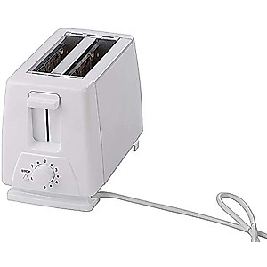 Hovico Toaster 2 Slice,Extra Wide Slot Toasters 2 Slice 6 WHITE Settings and Removable Crumb Tray, Stainless Steel Toasters Breakfast Machine