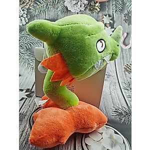JHESAO 7.5" Plants and Zombies Snapdragon Plush Zombies Toys PVZ Plushies 1 2 Stuffed Soft Doll for Children Fans, Great Gift for Halloween, Christmas New