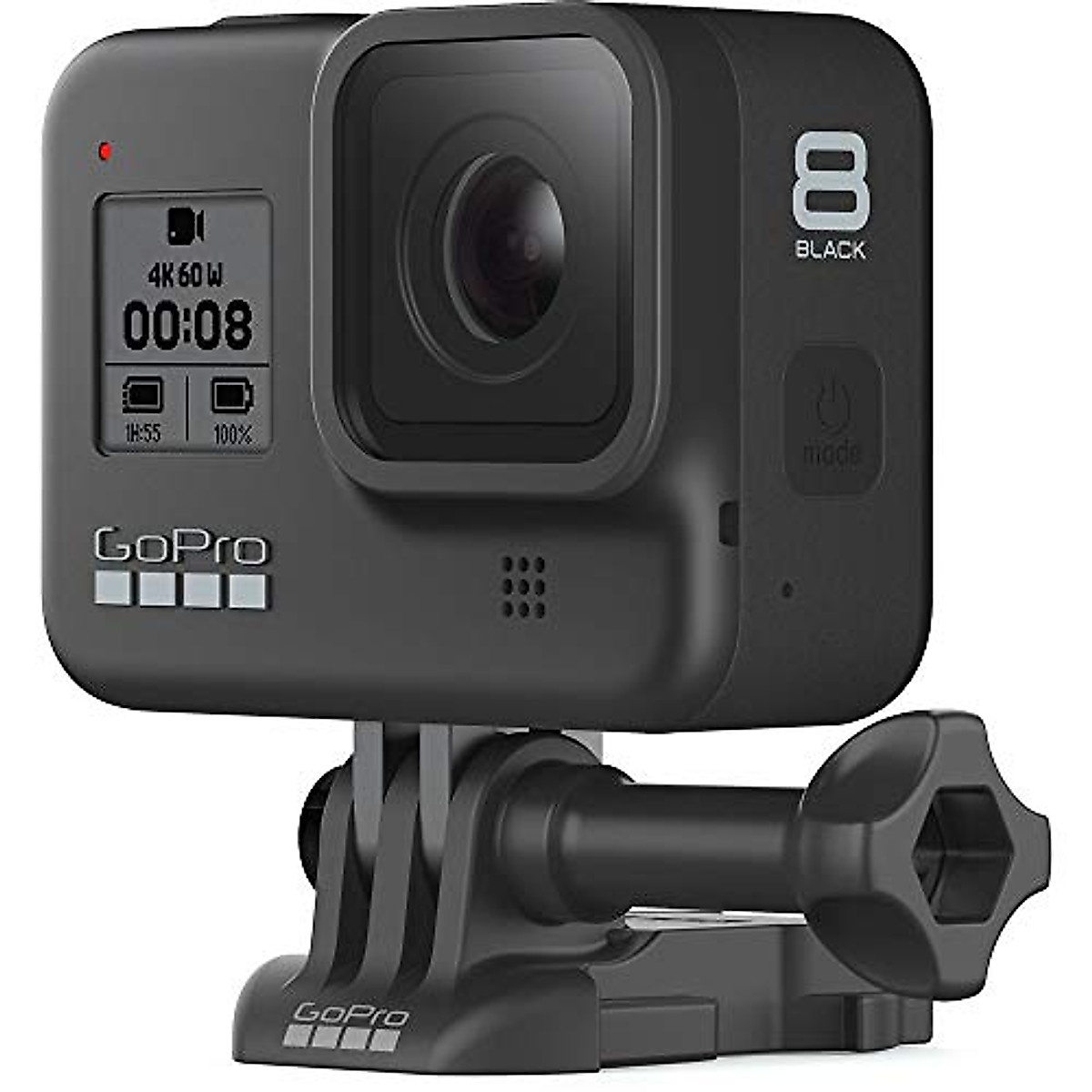 GoPro HERO8 Black Digital Action Camera - Waterproof, Touch Screen, 4K UHD Video, 12MP Photos, Live Streaming, Stabilization - with Mega Accessory Kit - All You Need Bundle - 2 Pack