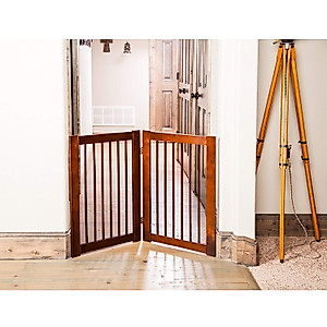 Primetime Petz 33233 Extension Kit for 360 Configurable Walk Through Folding Pet Gate ,Walnut,30"