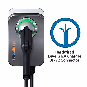 ChargePoint Home Flex Electric Vehicle (EV) Charger, 16 to 50 Amp, 240V, Level 2 WiFi Enabled EVSE, UL Listed, ENERGY STAR, NEMA 14-50 Plug or Hardwired, Indoor / Outdoor, 23-foot cable , Black