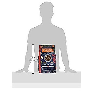 Instinct Raw Boost Grain Free Recipe with Real Beef Natural Dry Dog Food, 4 lb. Bag
