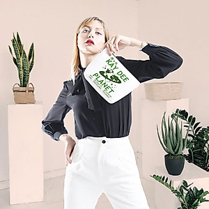 K-D Makeup Bag Sorority Gift Sorority Seminar Gift Greek Recruitment Bid Day Gift Zipper Pouch (K De Planet)