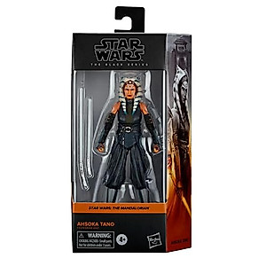 STAR WARS The Black Series Ahsoka Tano Toy 6-Inch-Scale The Mandalorian Collectible Action Figure, Toys for Kids Ages 4 and Up