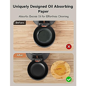 WOPET FT50 Automatic Cat Food Dispenser - Automatic Cat Feeders with Programable 1-6 Meals, Automatic Dog Feeder with Stainless Bowl, Timed Cat Feeder with 10S Voice Recorder for Cat and Dog, Black