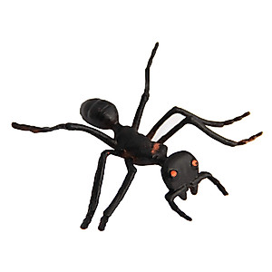 PINOWU Insect Bug Toy Figures for Kids Boys Girls (24pcs), 2-4” Fake Bugs - Spiders, Cockroaches, Scorpions, Crickets, Lady Bugs, Mantis and Worms for Education and Christmas Party Favors