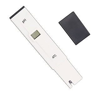 PH Test Pen, ABS Housing Sensitive Portable PH Meter 0-14pH for Aquaculture for Agriculture