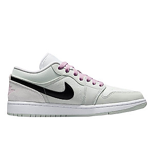 Nike Women's WMNS Air Jordan 1 Low Se Barely Green, Barely Green/Black, 7.5W