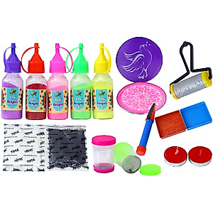 TOTA Rangoli Kit for Floor Rangoli for Pooja Art and Craft for Kids (Rangoli Kit)