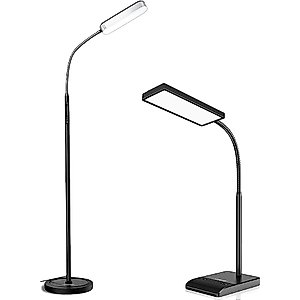 LEPOWER Desk Lamps with 50 Lighting Modes & Floor Lamp with Stepless Dimmer and 5 Color Temperatures