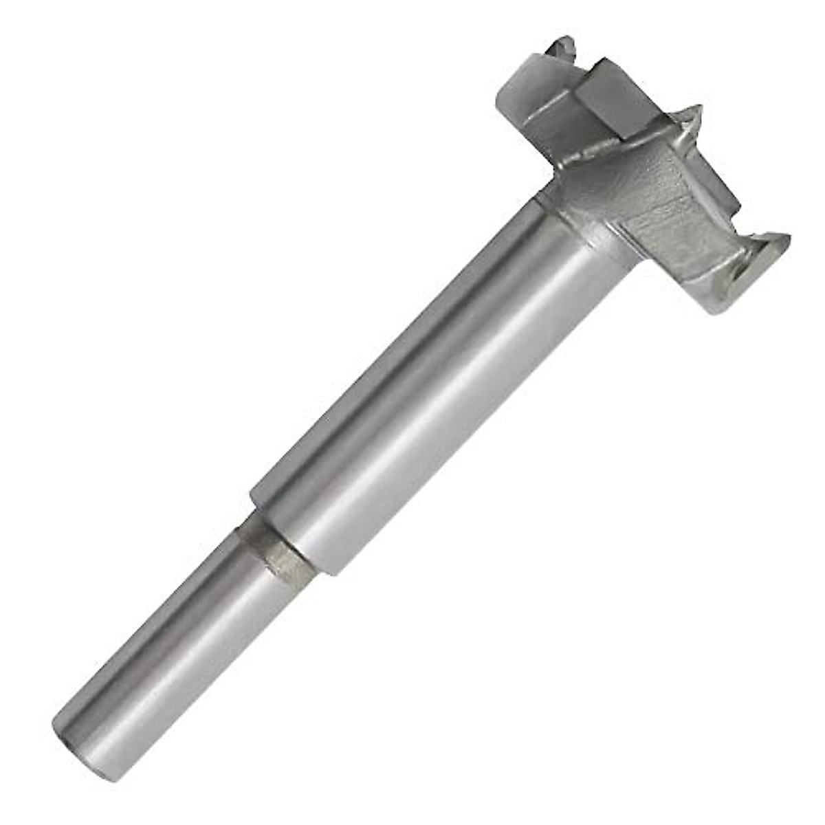 Meichoon Forstner Drill Bits 15-35mm 5 Pcs, Carbide Forstner Bits High Speed Steel Flat Wing Drilling Hole Hinge Cemented Carbide Drilling Sets with Round Shank Counterbore