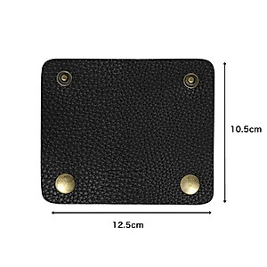 2Pcs/1 Pair Handbag Handle PU Leather Wrap Covers Purse Wallet Handle Grip Wrap Protectors Sleeve Bag Accessories