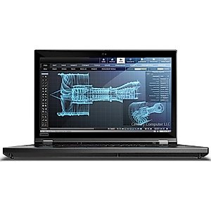 Lenovo ThinkPad P53 Mobile Workstation 15.6" FHD Display - Intel Core i7-9850H, 16GB RAM, 512GB SSD, NVIDIA Quadro T1000, Backlit Keyboard, Fingerprint Reader, Windows 10 Pro (Renewed)
