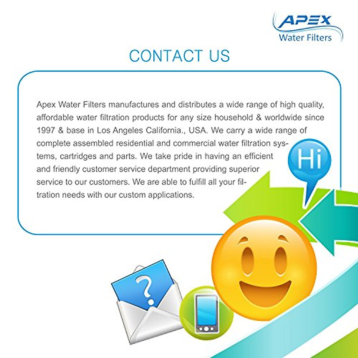 APEX RF-1050 Alkaline Filter Cartridge