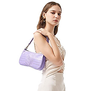 JW PEI Women's Eva Shoulder Handbag (Light Purple)