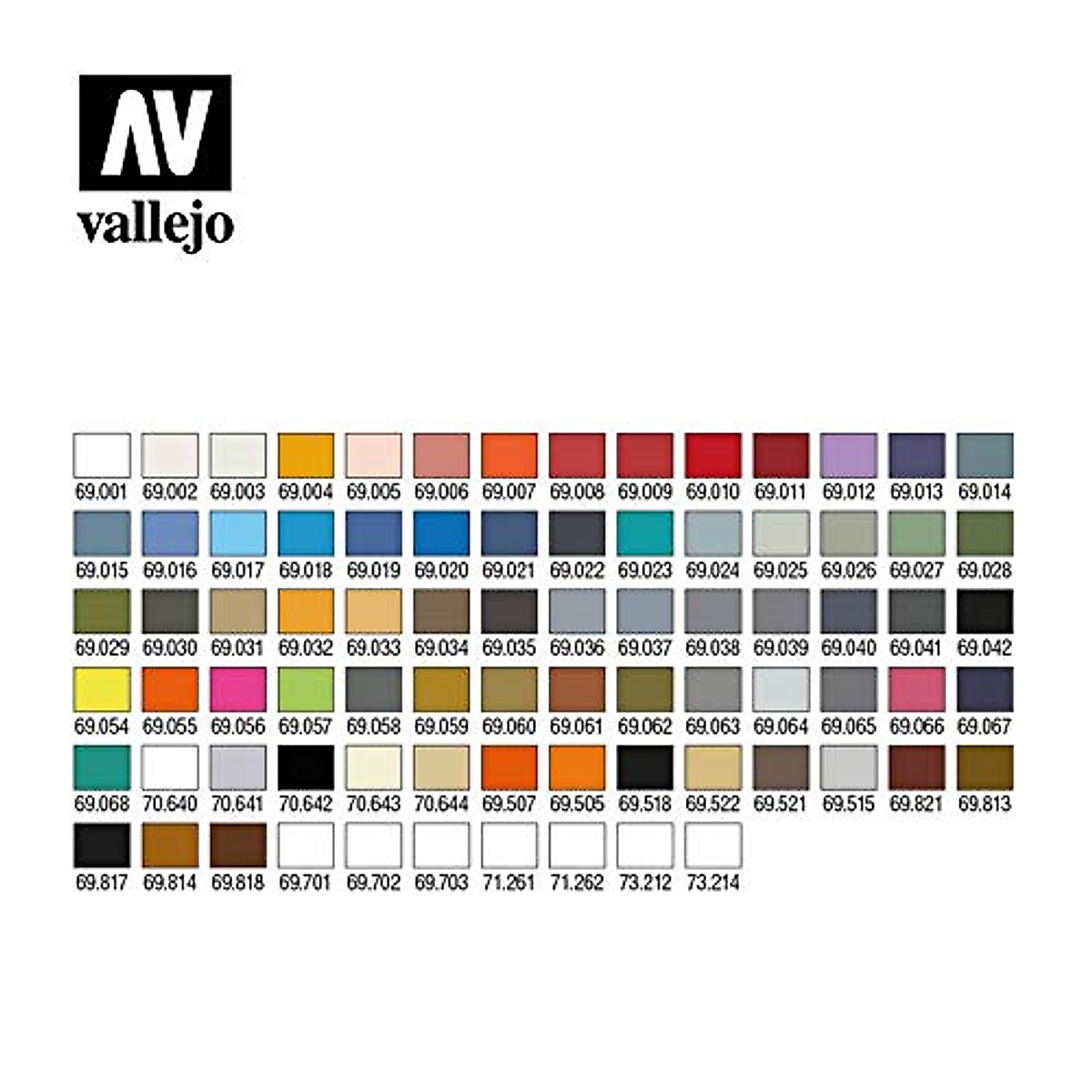 Vallejo AV Mecha Color 17ml - Case (80 x 17ml Bottles)