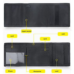 HANDAFA Anime One Piece Tri-fold Wallet Unisex Manga Sea King Cosplay Slim Wallet(Chopper)