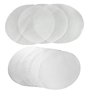 (Set of 100) Parchment Paper Baking Circles Paper,LQQDD 10 Inch Diameter Non-Stick Round Parchment Paper Sheets for Baking Cakes, Cooking, Dutch Oven, Air Fryer, Cheesecakes, Tortilla Press