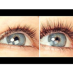 Pronexa Hairgenics Lavish Lash (3ml, 3 Month Supply) – Eyelash Growth Enhancer & Brow Serum with Natural Growth Peptides for Long, Thick Lashes and Eyebrows! Dermatologist Certified & Hypoallergenic.