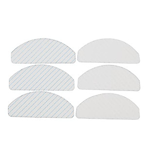 Zerodis Vacuum Cleaner Mop Cloth,6Pcs Vacuum Cleaner Pads Replacement Parts Sweeper Accessories for Yeedi Vac 2pro Vacuum Cleaner