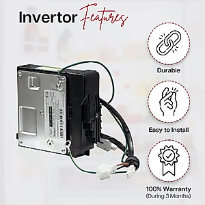 GARP WR49X10283, AP5669522 Inverter Control Board for Refrigerators Compatible with GE