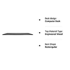 Titan Fitness Universal Desk Top - 30" x 60" Black