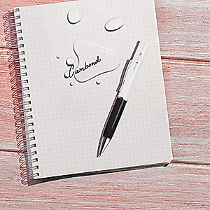 Cambond Ballpoint Pens Black Ink, 2-in-1 Ballpoint Pen for School Work Travel, 1.0 mm Medium Point, 3 Pens with 3 extra Refills， Black