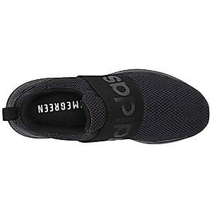 adidas Men's Lite Racer Adapt 4.0 Running Shoes, Black/Black/Black, 12