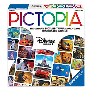 Wonder Forge Pictopia - Family Trivia Game: Disney Edition | Interactive Quiz Activity | Social Bonding Experience | Memory Enhancing | Ideal for Ages 7 and Above