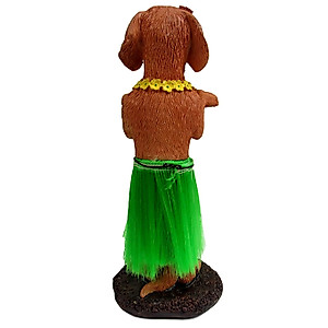 Franchise Figurine Company Hula Dog Dashboard Doll Car Accessories Bobblehead for Van Life and Beach Creations | German Shepherd | Golden Retriever | Labrador Retriever (Golden Retriever)