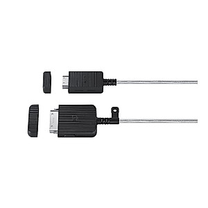 One Invisible Connection Cable for Samsung Neo QLED 8K Smart TV Model QN95A, QN700A, QN800A, QN900A, Compatible BN39-02688A E343577 21302 N23UC0870, 8FT (2.5M), Silver, NOT fit Samsung Frame TV