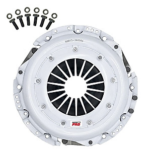 ClutchMaxPRO Performance Stage 1 Clutch Kit with Flywheel Compatible with 1983-1987 Ford E150 E250 E350 Econoline 1983-1993 Bronco F100 F150 F250 F350 4.9L (CP07132HD-FW167934-ST1)