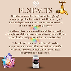 Ammonium Bifluoride Flakes - 2 lb. Canister - Superior Purity and Performance