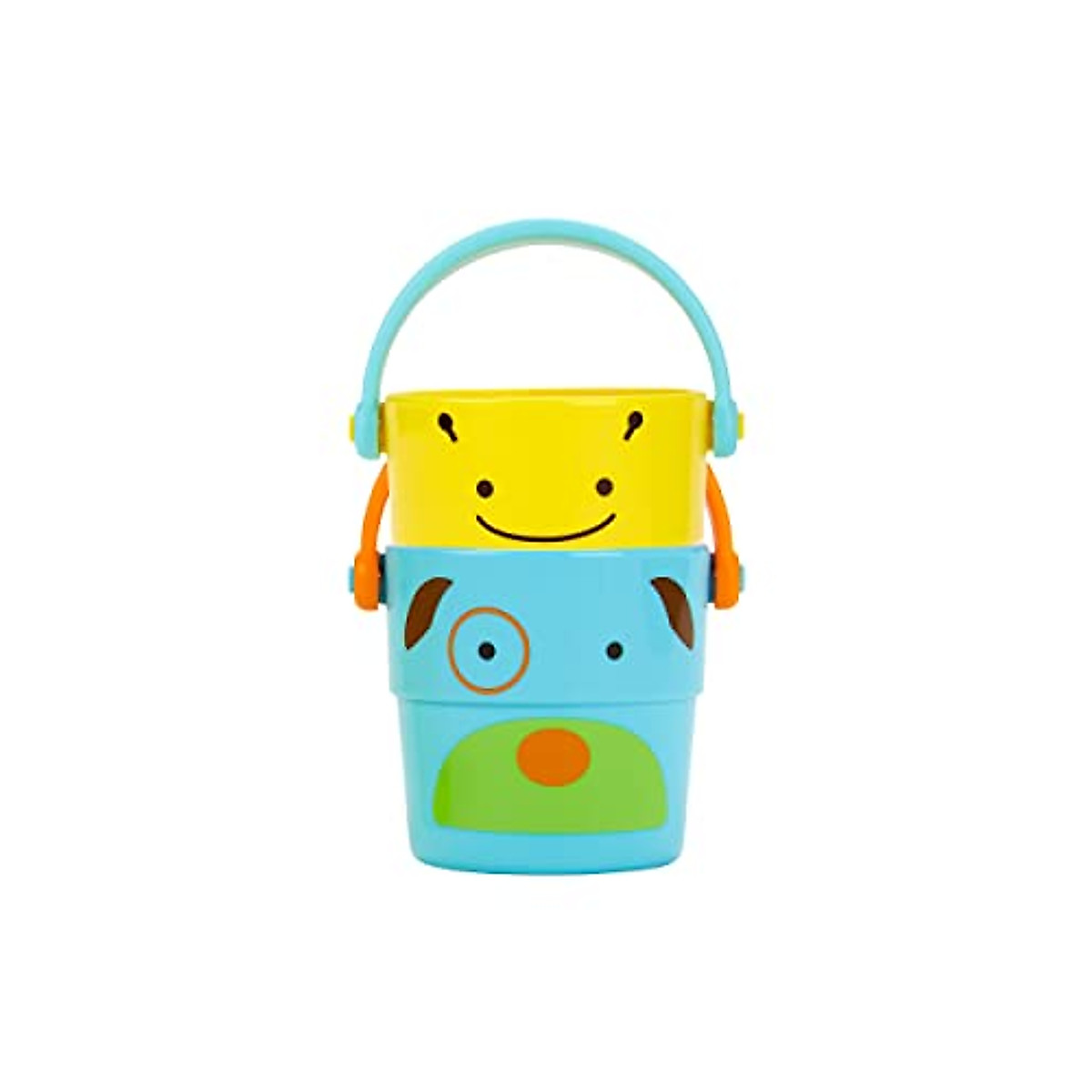 Skip Hop Baby Bath Toy, Zoo Stack & Pour Buckets
