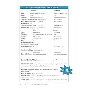 The Wedding Ceremony Planner: Everything You Need for the Perfect Do-It-Yourself Wedding Ceremony