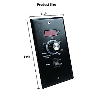 Digital Thermostat Controller Board Fit for Z Grills Pellet Grills Pro Thermostat Control Panel Kit Parts Replacement for Wood Pellet Grill BBQ Digital Pro Control Board Replacement