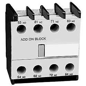 Aux Contact,IEC,4NC,120VAC/240VDC