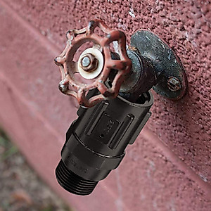 Scicalife Water Pressure Regulator Drip Irrigation Valve 3/4 inch 25 PSI Drip Irrigation Regulating Watering System Replacement for Garden Park