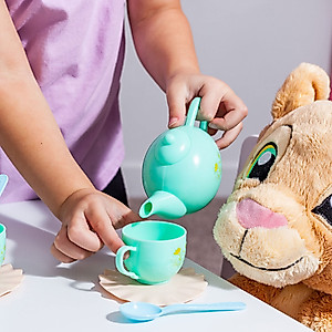Tea Set Toys- Pretend Play Tea Party Set- Tea Party Playset for Little Girls by Altoi