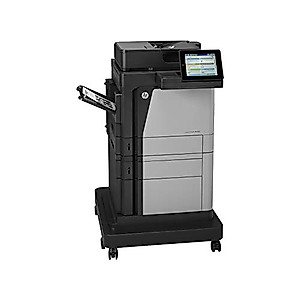 Renewed HP LaserJet Enterprise MFP M630F Multifunction Printer B3G85A With 90-day warranty With 500-SHEET TRAY AND CABINET WITH STAND
