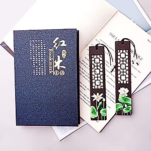 Toirxarn Handmade Wooden Bookmarks, Ideal Gifts for Women/Men/Friends/Girls/Teacher ,Birthday Present.Natural Wood,Painted Craft。