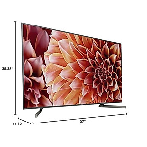 Sony XBR65X900F 65-Inch 4K Ultra HD Smart LED Android TV with Alexa Compatibility - 2018 Model
